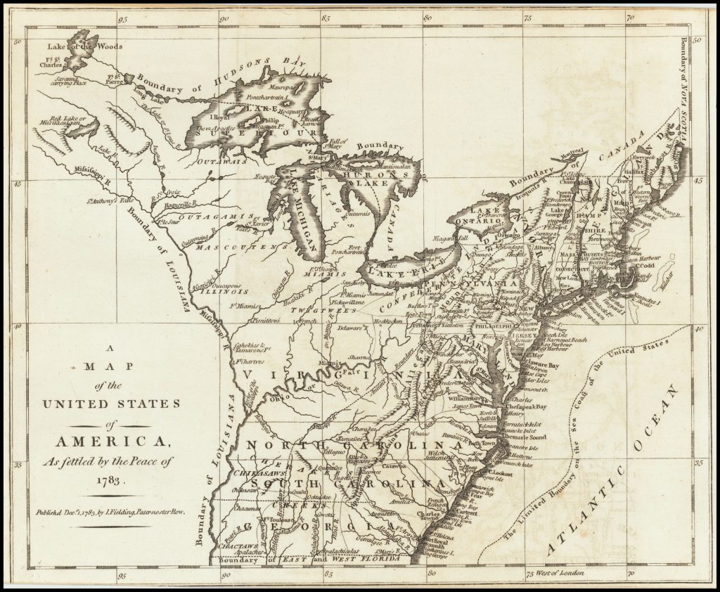 Maps of The United States (1778-1800) – Map Forum