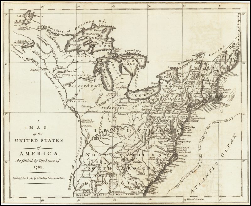 Maps of The United States (1778-1800) – Map Forum