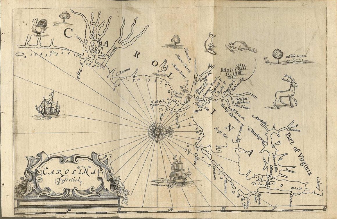 Printed Maps of the Carolinas: 1590 – 1800 – Map Forum