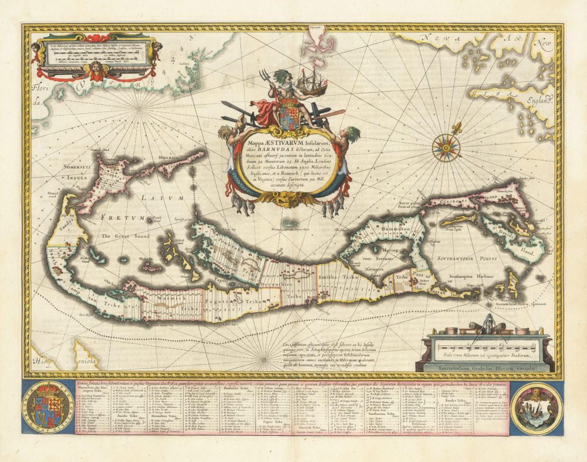 Checklist: Maps of Bermuda (1585 – 1778) – Map Forum