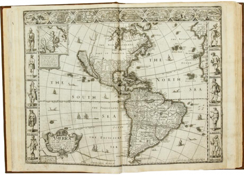 John Speed: A Prospect of the Most Famous Parts of the World – Map Forum