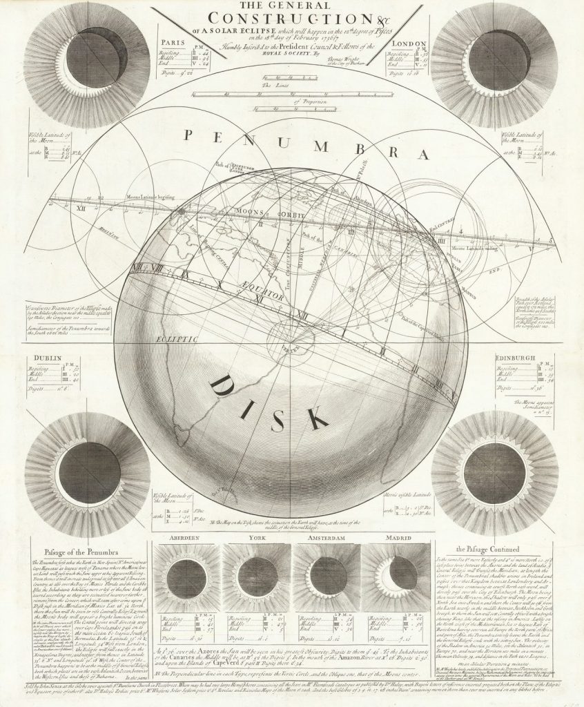 Shadow of the Moon: 18th Century Solar Eclipse Mapping – Map Forum