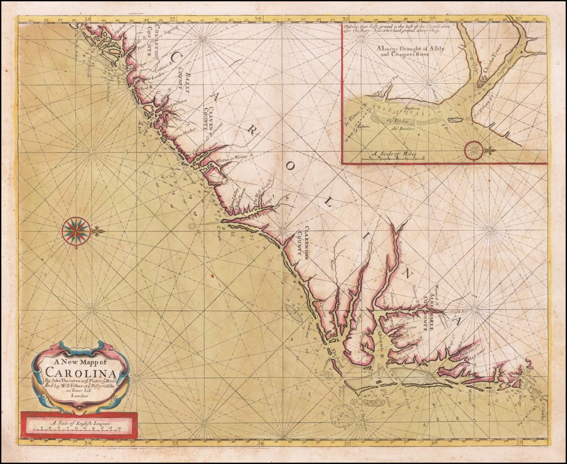 Printed Charts of the Carolinas – Map Forum