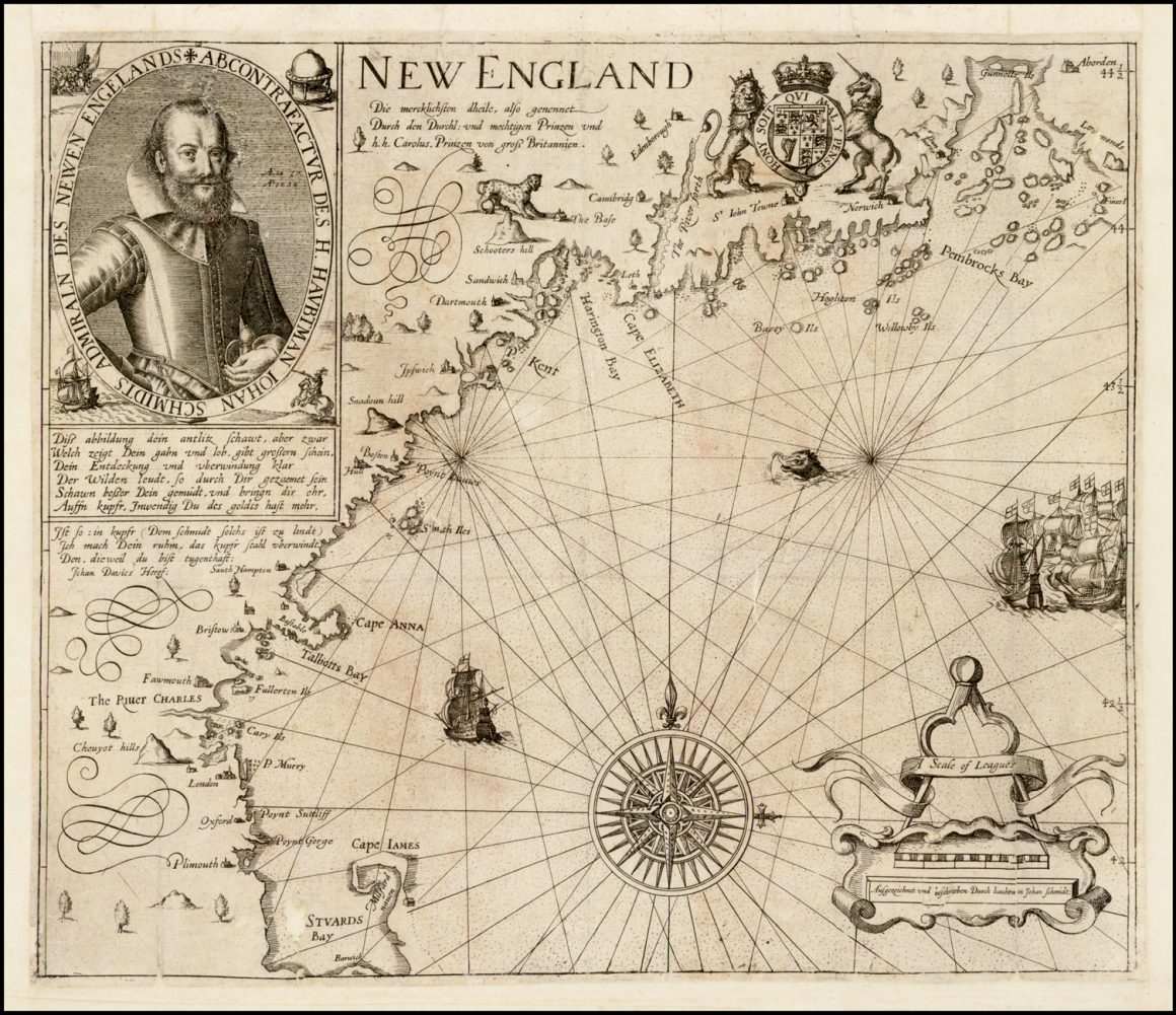 Printed Maps of New England: 1548 to 1624 – Map Forum