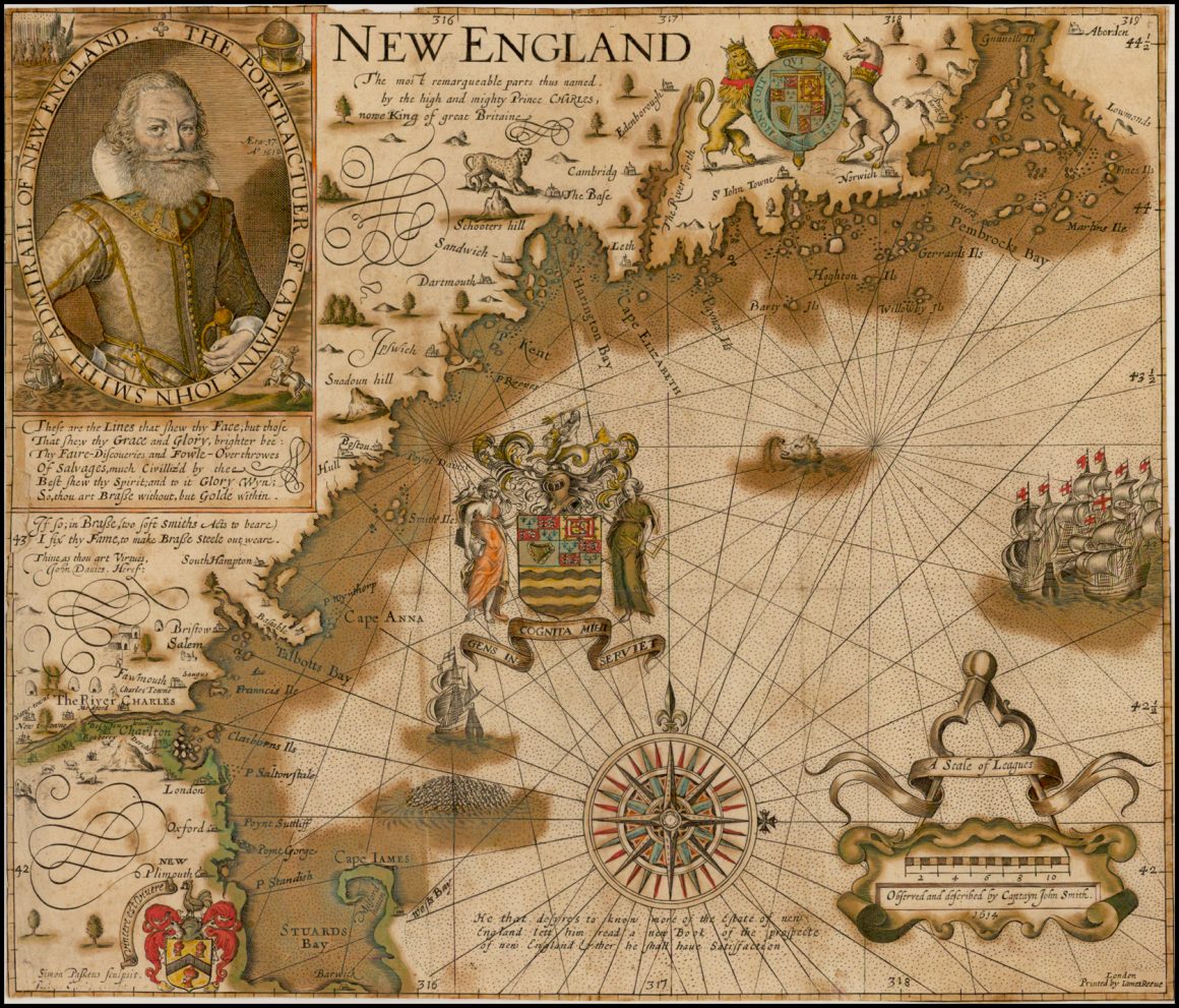 Printed Maps of New England: 1548 to 1624 – Map Forum