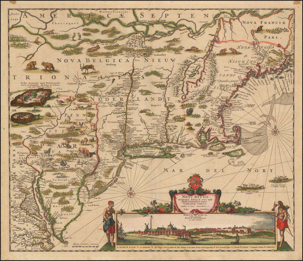 Printed Maps of New England: 1670-1700 – Map Forum